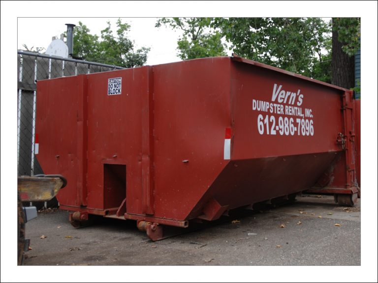 Vern's Dumpsters | 612-986-7896